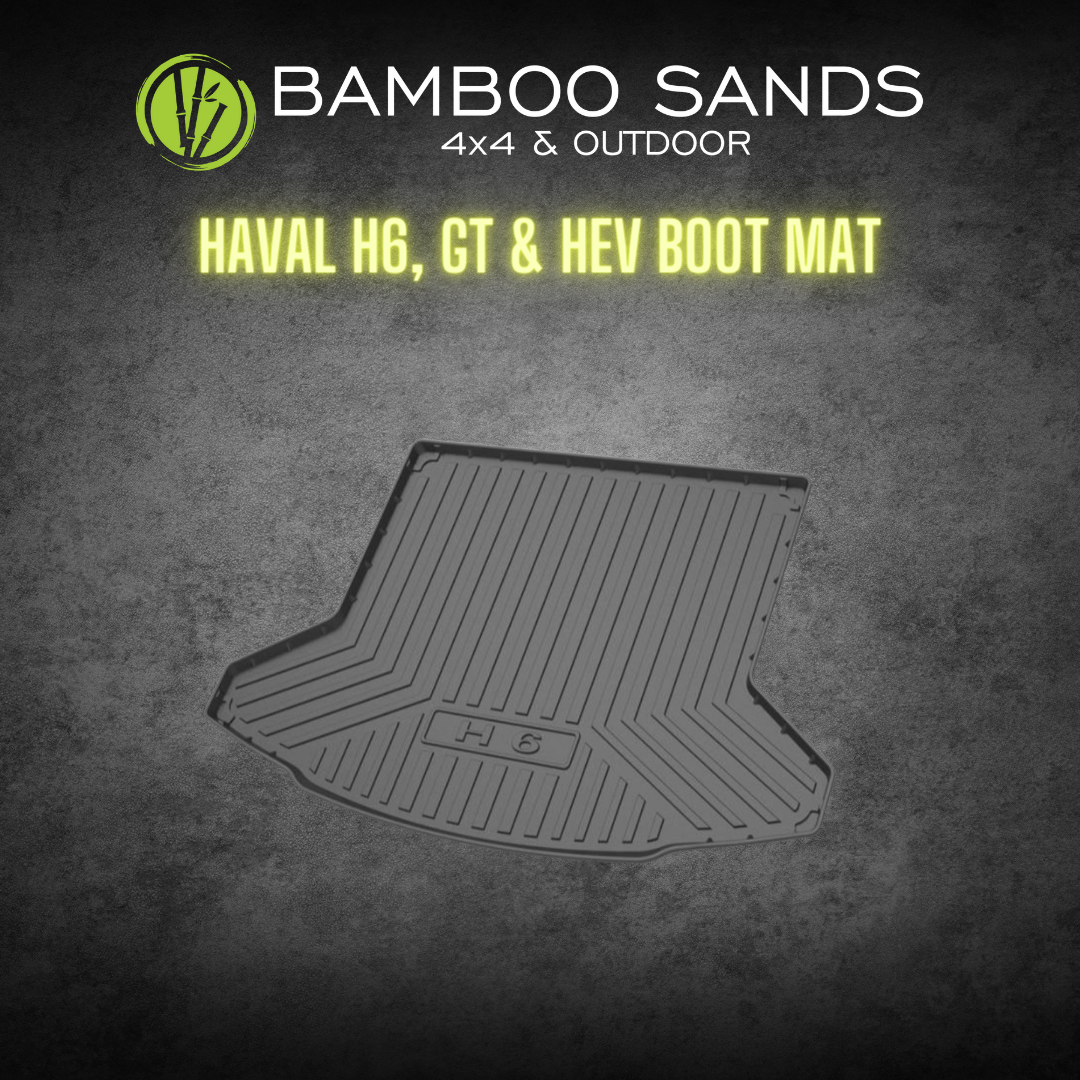 HAVAL H6,GT & HEV Boot Mat – BAMBOO SANDS 4×4 ACCESSORIES