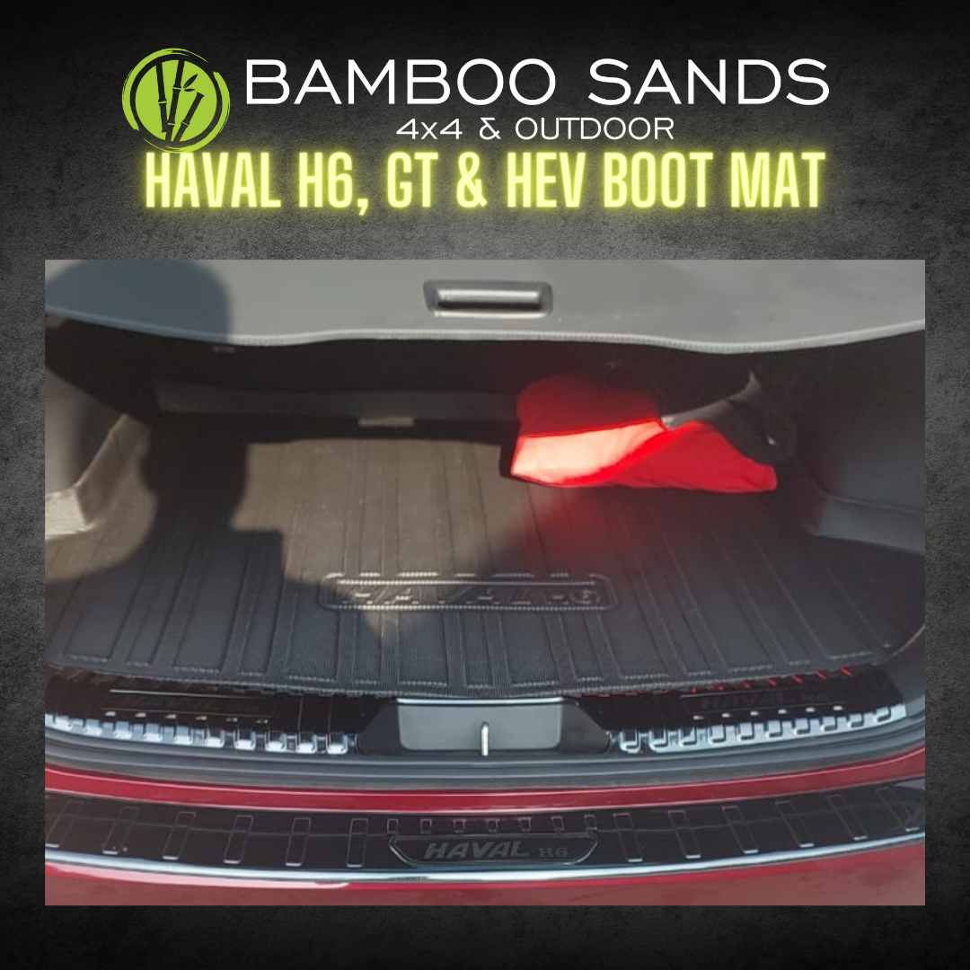 HAVAL H6,GT & HEV Boot Mat – BAMBOO SANDS 4×4 ACCESSORIES