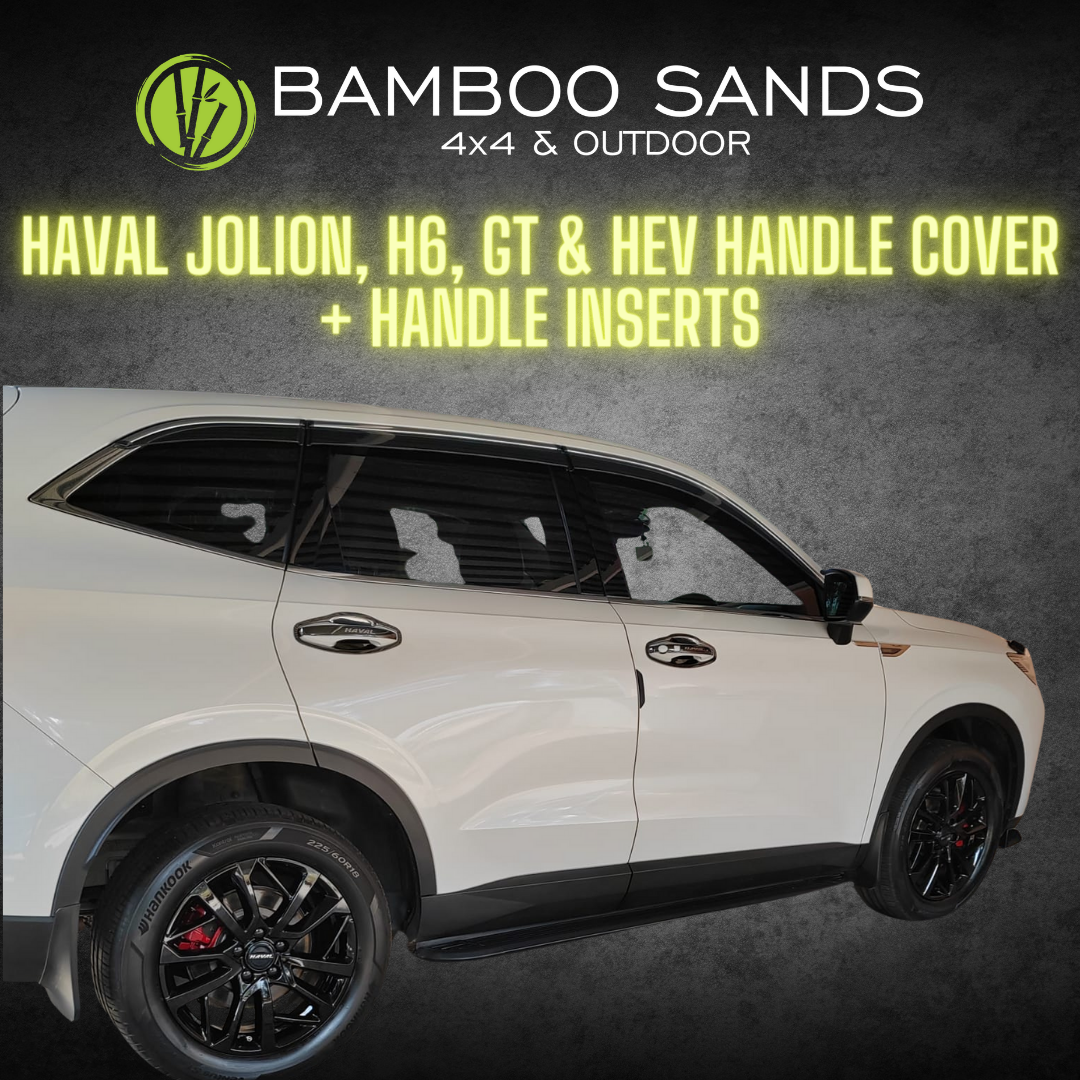 HAVAL H6,GT & HEV 8 PC CHROME DOOR HANDLE AND INSERT – BAMBOO SANDS 4×4 ...