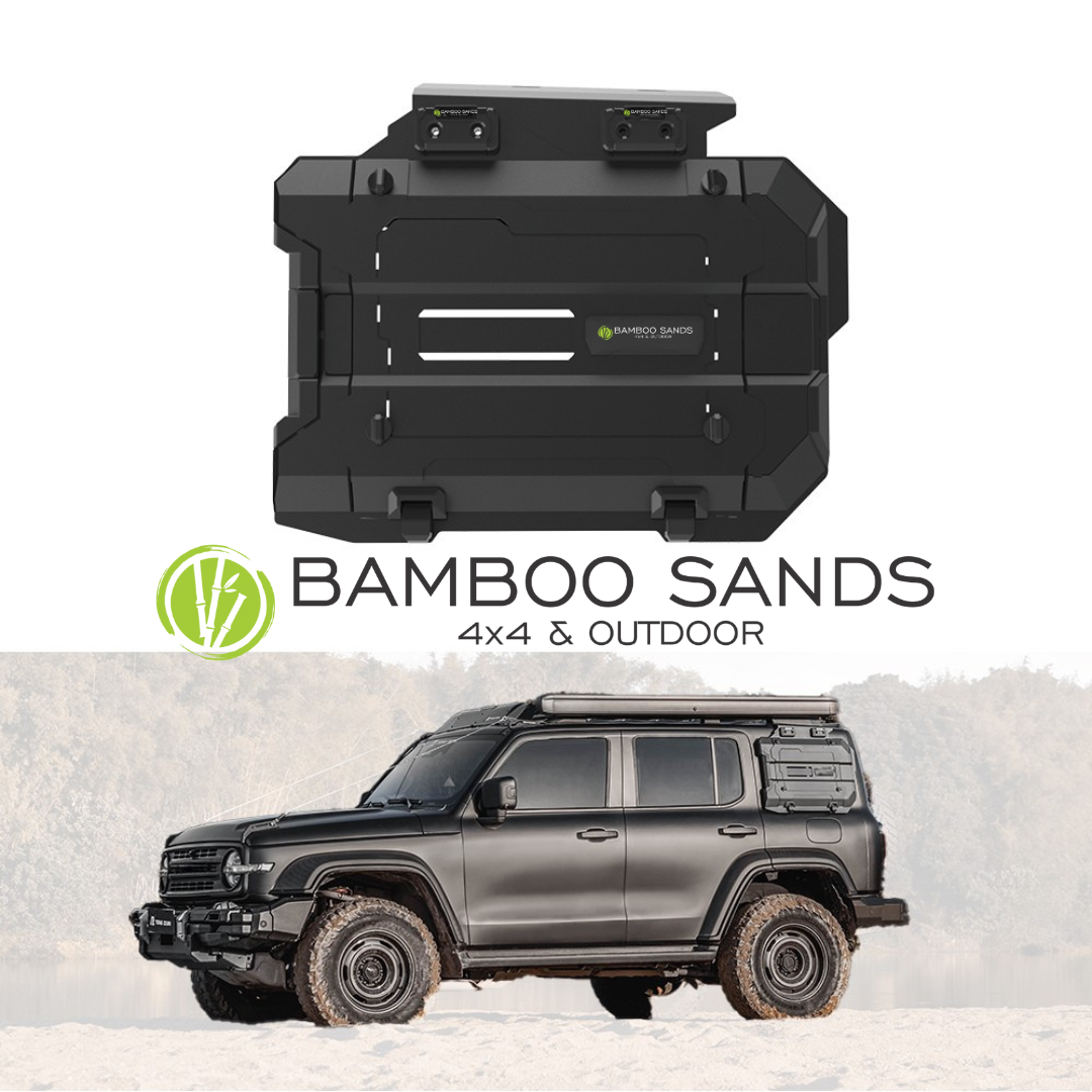 ELITE SERIES REAR WINDOW STORAGE PANEL WITH DROP-DOWN TABLE – BAMBOO ...