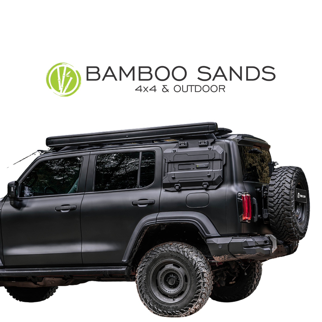 ELITE SERIES REAR WINDOW STORAGE PANEL WITH DROP-DOWN TABLE – BAMBOO ...